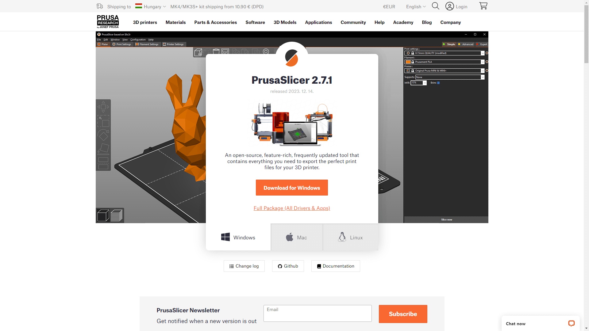 prusa-slicer - Evofil